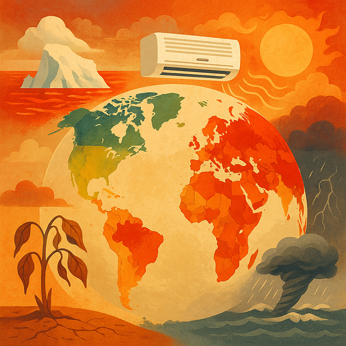 How Climate Change Is Driving AC Usage and the Need for Energy ...